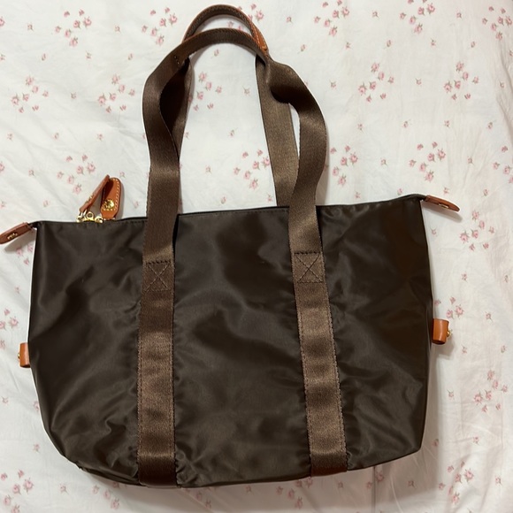 Bric's | Bags | Authentic Nylon And Leather Brics Travel Purse | Poshmark